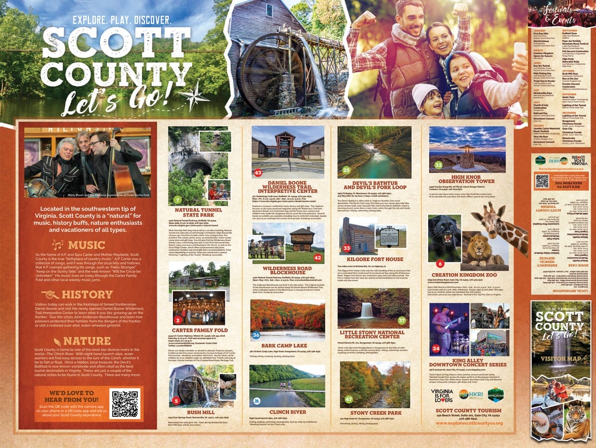Scott County Visitor's Kiosk - Corporate Image